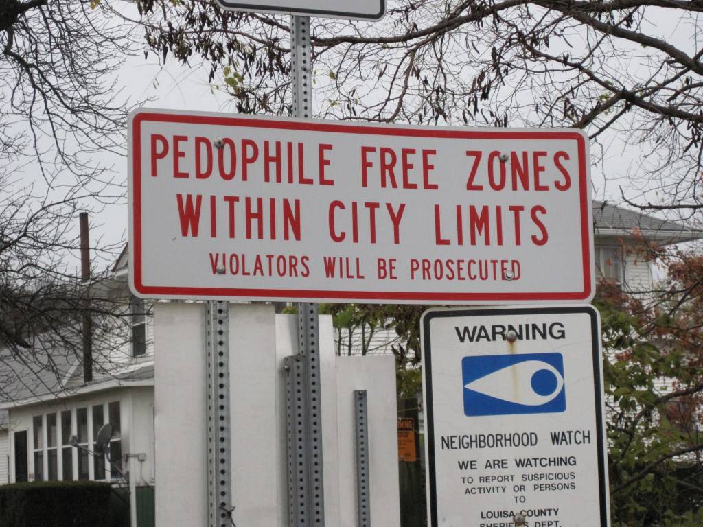 Sex Offender Sign Wkriverside